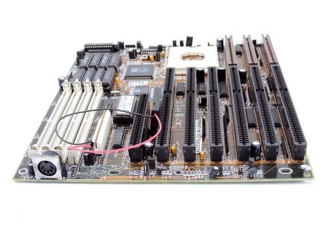 GIGABYTE GA-486VS SOCKET 3 VLB Mainboard Retro Motherboard PS/2 SIMM ...