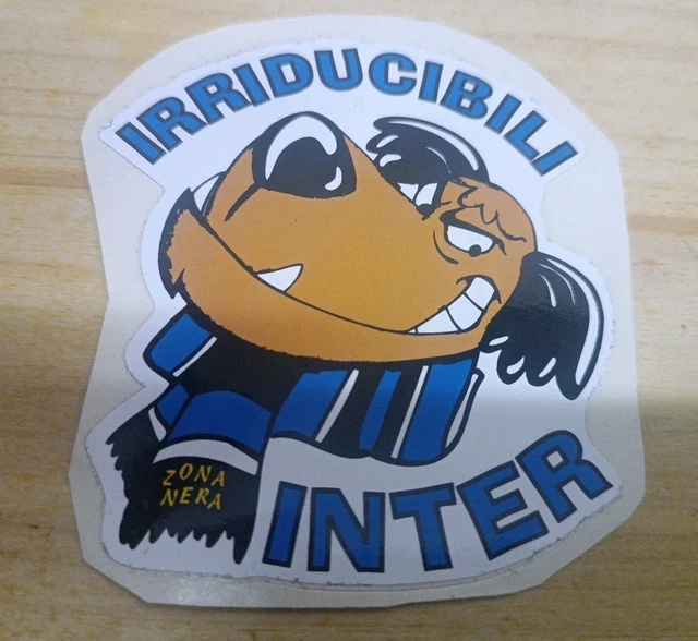 ADESIVO STICKER DISTINTIVO Stemma Scudo Club Ultras Inter Milano ...