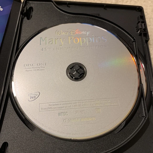 DISNEY MARY POPPINS 45th Anniversary Edition 2 Discs DVD Set English ...