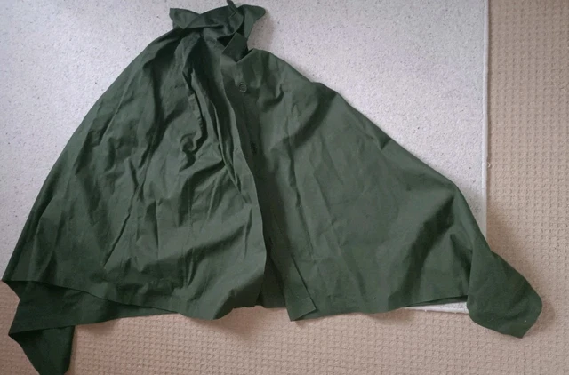 WW2 BRITISH ARMY RAIN CAPE GROUND SHEET, Ww2 PATTERN CAPE £32.00 ...