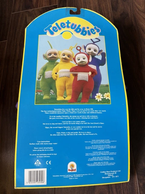 VINTAGE TELETUBBIES PLUSH 1996 Tinky Winky £24.99 - PicClick UK
