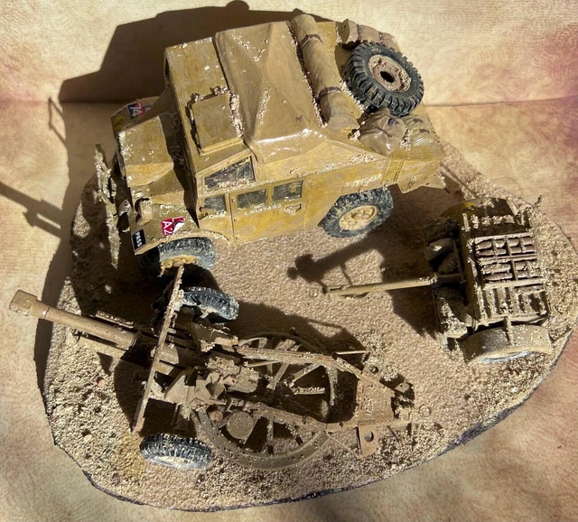 TAMIYA 1/35 BRITISH 25PDR Field/Quad Gun Tractor. Scale Model Kit ...