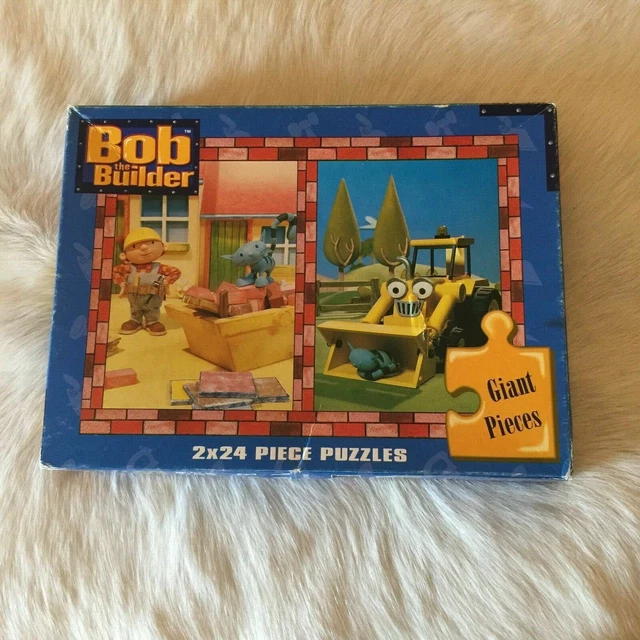 BOB THE BUILDER Tv SHow Puzzle Blue Cat Puzzle MACHINE Puzzle ABC Kids ...