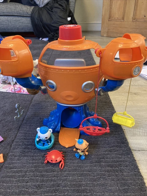 CBEEBIES OCTONAUTS OCTOPOD Hq Head Quarter Playset Toy With Barnacles ...