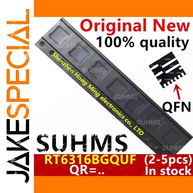 JAKESPECIAL – RT6316BGQUF Voltage Regulator Set (2/5 pcs) EUR 29,99 ...