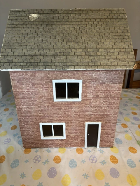LARGE VINTAGE TUDOR Style Dolls House £104.68 - PicClick UK
