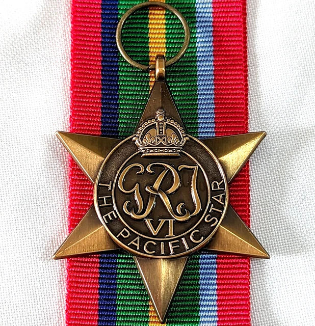 WW2 AUSTRALIA MILITARY Pacific Star medal replica army navy air force ...