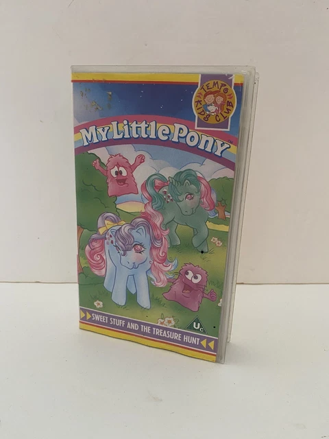 MY LITTLE PONY Sweet Stuff & the Treasure Hunt VHS Video Cassette Tape ...