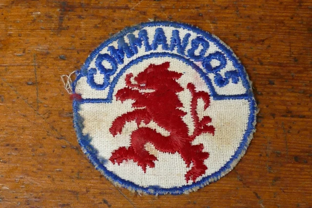 RARE VINTAGE ANTIQUE Early 1900’s British Military Commandos Lion Cloth ...