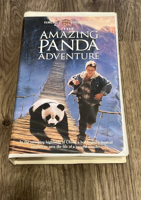 THE AMAZING PANDA Adventure VHS Video Tape. Cassette still in wrapping ...
