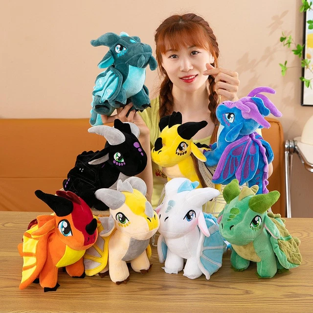 WINGS OF FIRE Dragon Plush Toy With Super Soft Short Plush For Kids And ...