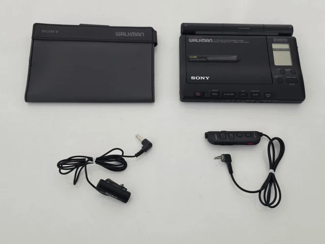 VINTAGE SONY WALKMAN Personal Radio Cassette Player/Rec Wm-Gx90 Full ...