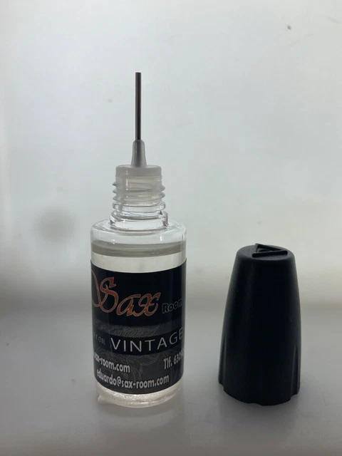 ACEITE PARA LLAVES de saxofon vintage. Vintage Saxophone key oil. 10ml ...