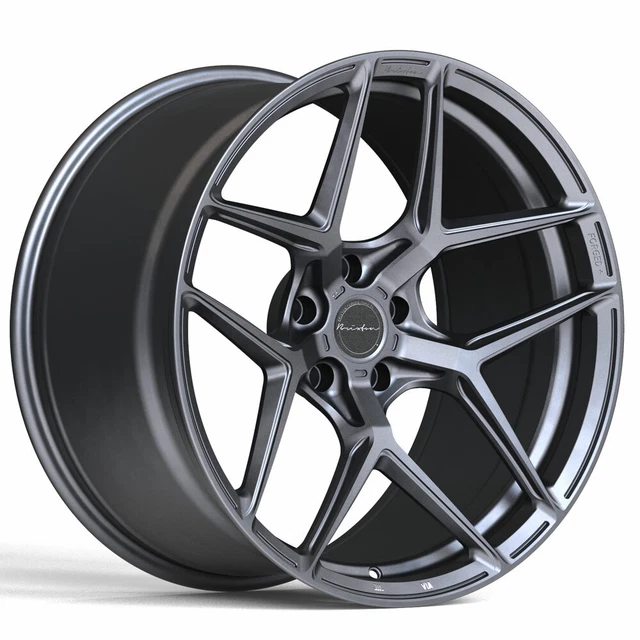 19& BRIXTON FORGED RF7 Grey 19x8.5 19x10 Wheels Rims Fits Porsche 987 ...