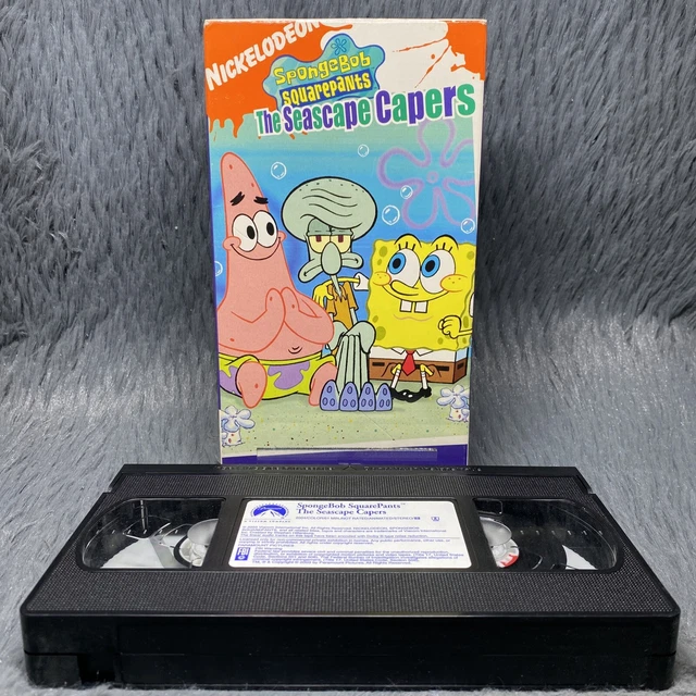 SPONGEBOB SQUAREPANTS - The Seascape Capers VHS 2004 Nickelodeon ...