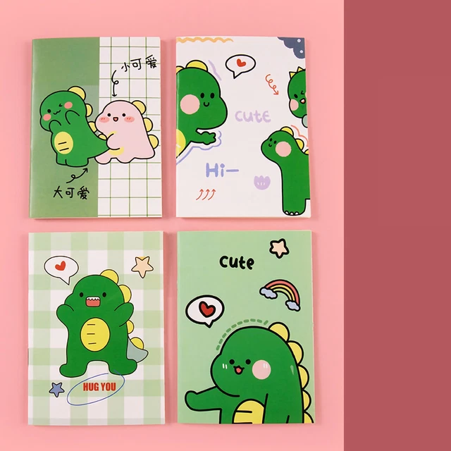 NOTEBOOKS FULL WATER Pulp Grade 32 Pages Notepads For Writing (Dinosaur ...