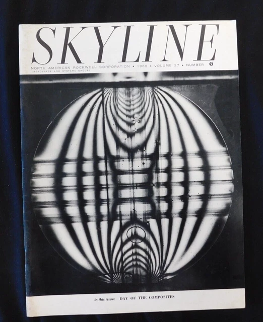 NORTH AMERICAN ROCKWELL Skyline 1968 Employee Magazine #3 Vol 26 £11.76 ...