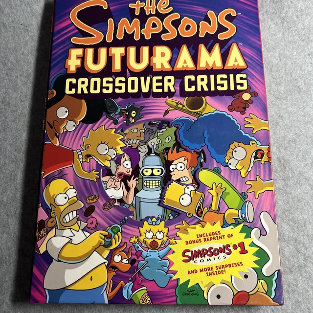 THE SIMPSONS FUTURAMA Crossover Crisis With Simpsons comics #1 £37.24 ...