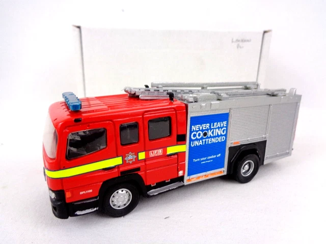 FIRE BRIGADE MODELS Mercedes London Brigade 1/48 Fire Engine New Very ...