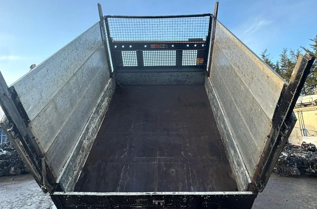 MK7 FORD TRANSIT Double Cab T350 High Sided Tipper Body With Pump Ram ...