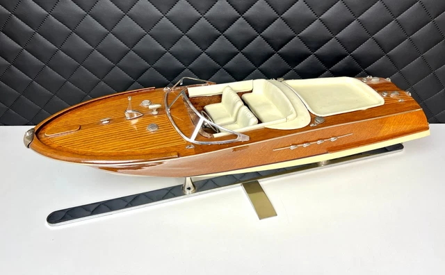RIVA AQUARAMA REPLICA Italiano " Runabout,Lusso Barca da Competizione A ...