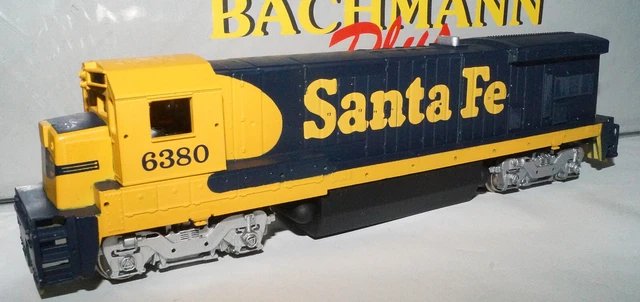 BACHMANN 11104 DIESEL locomotive B23-7 by Santa Fe #6380 original ...