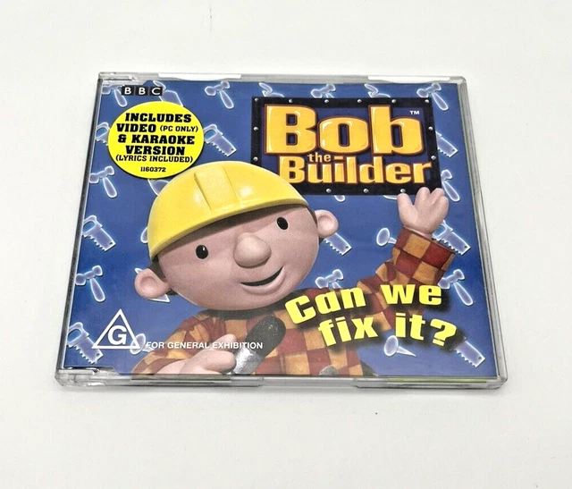 BOB THE BUILDER CD Can We Fix It? CD Karaoke Session BBC 2000 £4.36 - PicClick UK