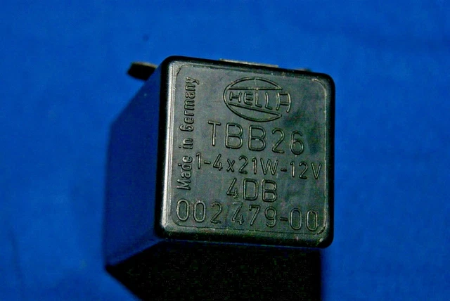 HELLA TBB26 4DB002479-00 Flasher Relay, Flashing Relay BMW E3,E9,E12 ...