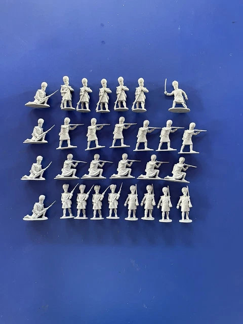 AIRFIX TOY SOLDIERS Waterloo Highland Infantry 1/32 Complete set £20.99 ...