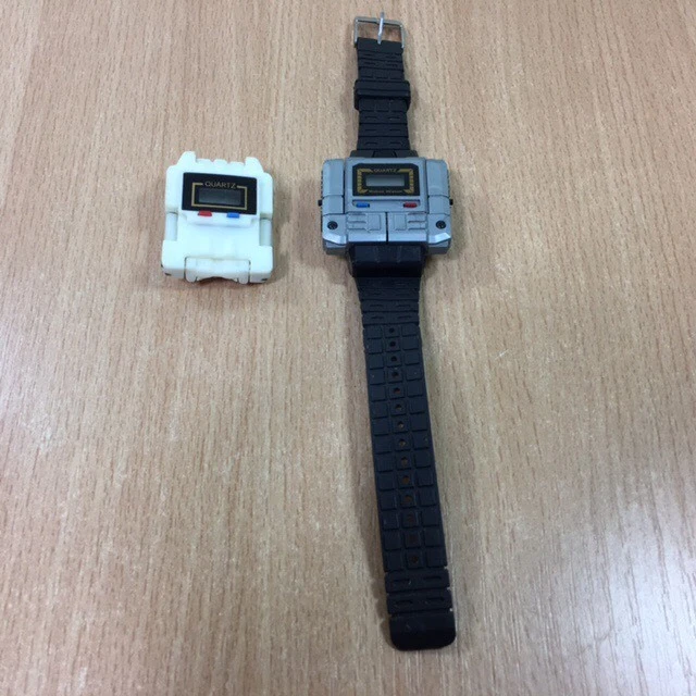 VINTAGE TRANSFORMERS QUARTZ Watch Bundle Transformer Jet Plane With ...