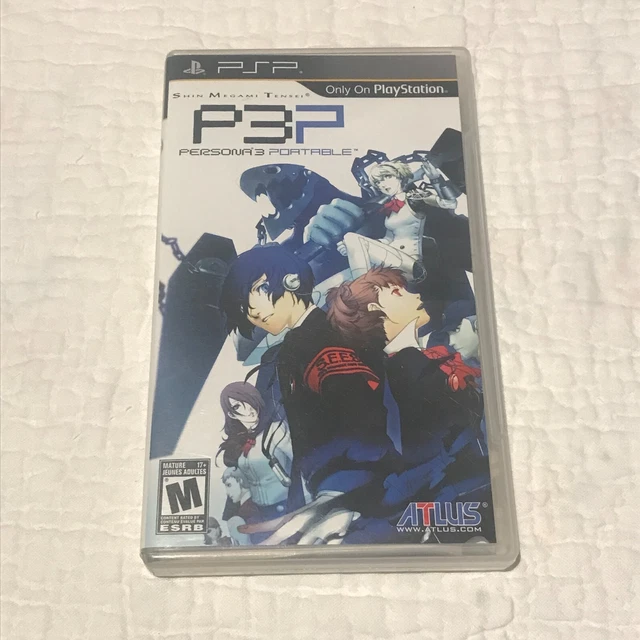 SHIN MEGAMI TENSEI Persona 3 Portable PSP Game With Manual - Tested ...