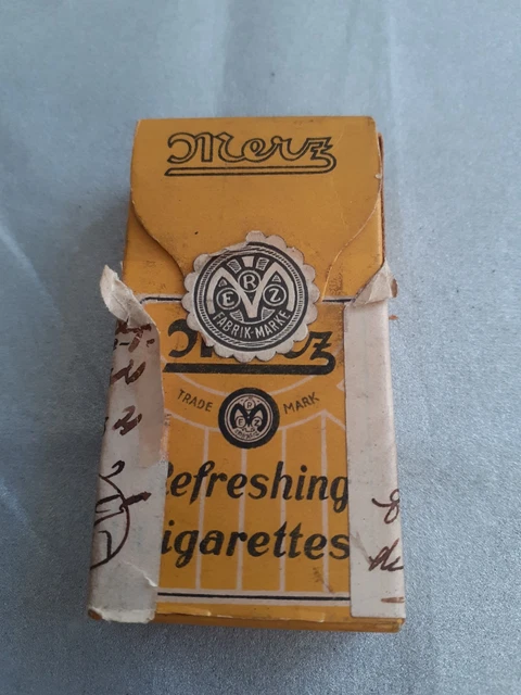 COLLECTABLE CIGARETTE PACKET Merz £130.70 - PicClick UK
