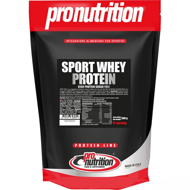PRONUTRITION SPORT WHEY Protein Protéines Du Lait Wpc 80 Sachet De 500g ...