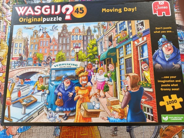 WASGIJ? ORIGINAL 45 - Moving Day! 1000 Piece Jigsaw Puzzle Wasjig ...