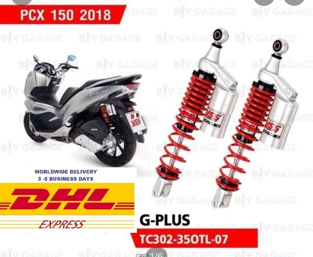 YSS G-PLUS 4G 302-350 Shocks Absorber For 2018 Honda PCX 150 $409.44 ...