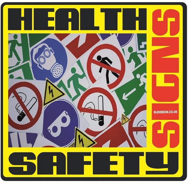 HEALTH & SAFETY HAZARD WARNING SIGNS+POSTERS USB £16.45 - PicClick UK