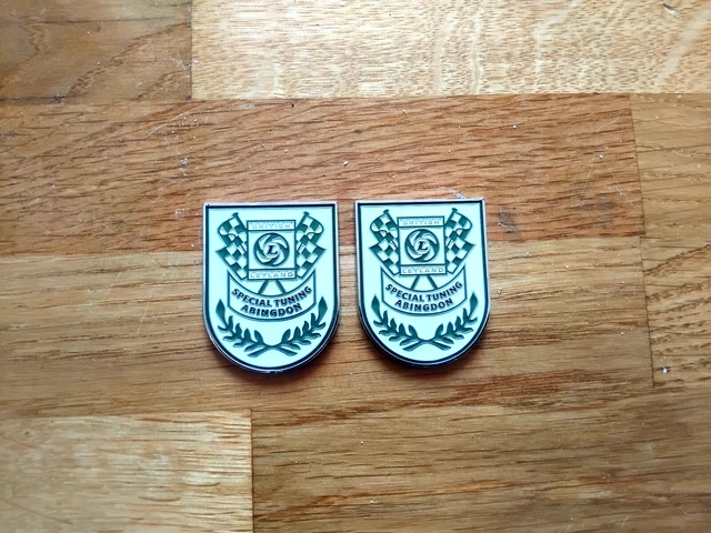 CLASSIC MINI COOPER S Special Tuning Metal A Panel Badges Works Rare St ...