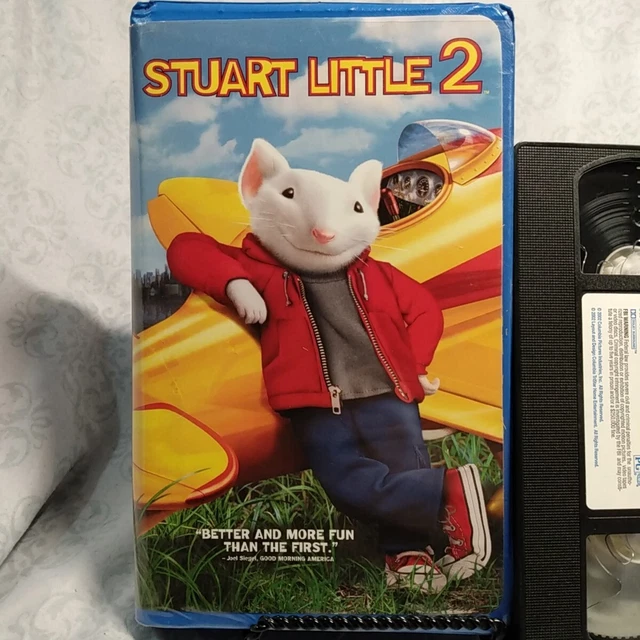 STUART LITTLE 2 VHS Video Tape Clamshell Stewart Rare Blue Case £5.62 ...