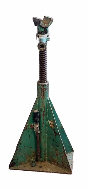 VINTAGE PAIR INDUSTRIAL Cable Drum Ratchet Axle Stands £75.00 - PicClick UK