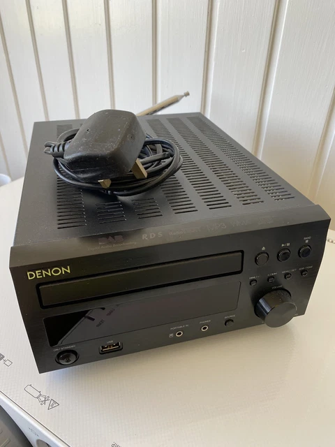 DENON RCD-M37DAB MINI Hifi Amplifier CD Player DAB Radio USB Aux, Fully ...