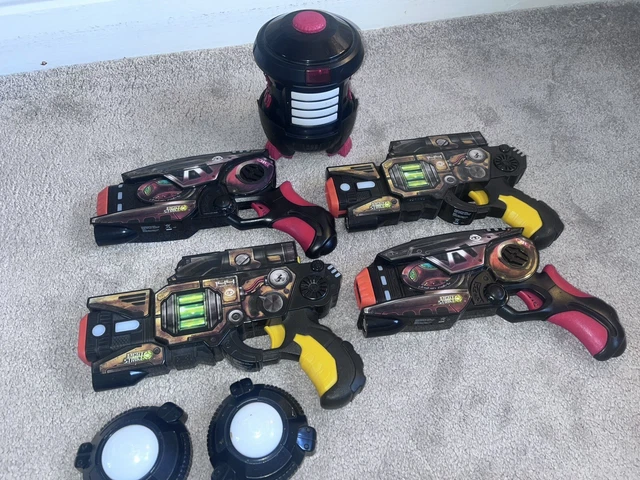 WOWWEE LIGHT STRIKE Laser Tag Gun Pistol Joblot Bundle £52.71 - PicClick UK