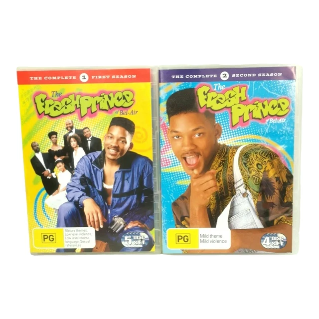 FRESH PRINCE OF Bel Air Seasons 1 and 2 DVD Will Smith PG £6.98 ...
