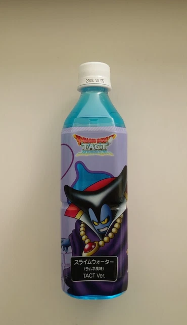 DRAGON QUEST JAPAN Slime Water Purple ver. (Ramune flavor) 500ml FREE ...