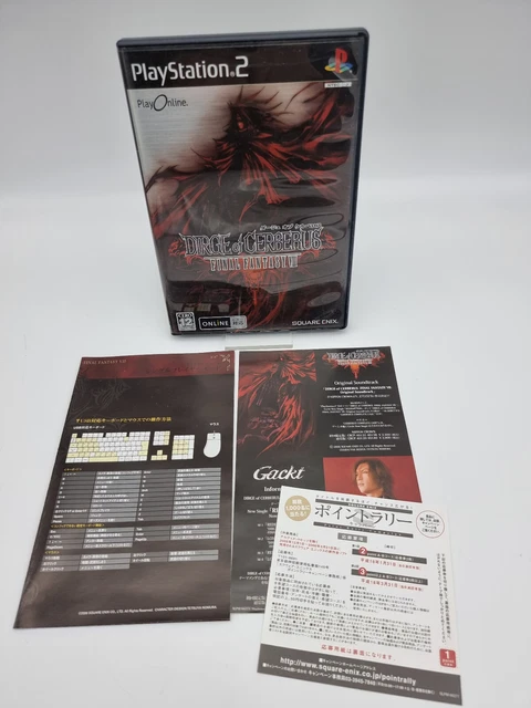 FINAL FANTASY VII Dirge Of Cerberus PLAYSTATION 2 PS2 Japon Used EUR 54 ...