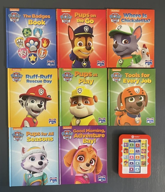 NICKELODEON - 8 Paw Patrol Story Reader books with Me Reader $16.68 ...