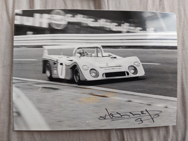 AUTOGRAPH AUTO RACING Driver Formula 1 Gijs VAN LENNEP EUR 12,00 ...