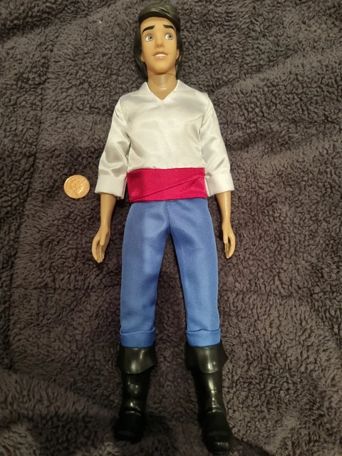 DISNEY PRINCESS ARIEL The Little Mermaid Prince Eric Barbie Ken Doll ...