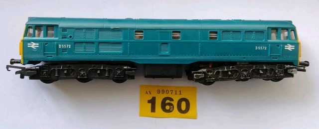 TRI-ANG R357 CLASS 31 Diesel Br Blue Aia-Aia, D5572 4C01 Working 160 £ ...