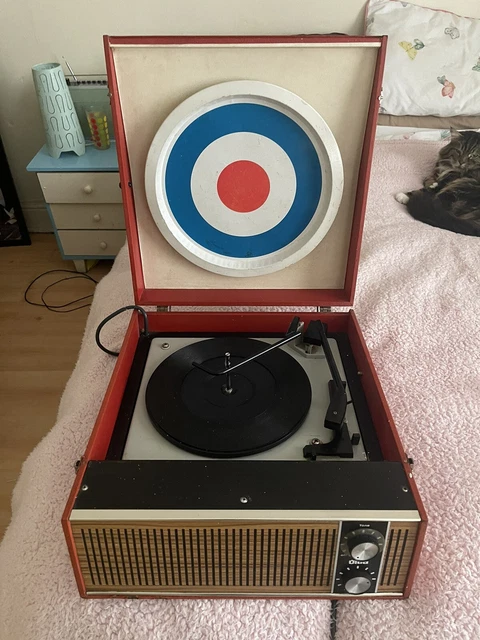 RETRO RED &ULTRA 6044" VINTAGE RECORD PLAYER - 1968/69 £30.00 - PicClick UK