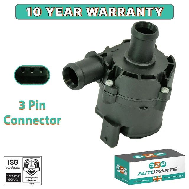 LAND ROVER JAGUAR Auxiliaire Eau Pompe LR049317 J9C35759 LR166720 ...